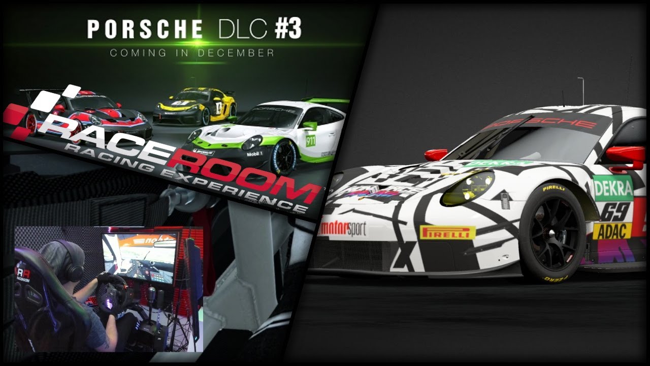 RaceRoom Experience DLC #3 Porsche 911 GT3 2019 - Iron Force Racing ...