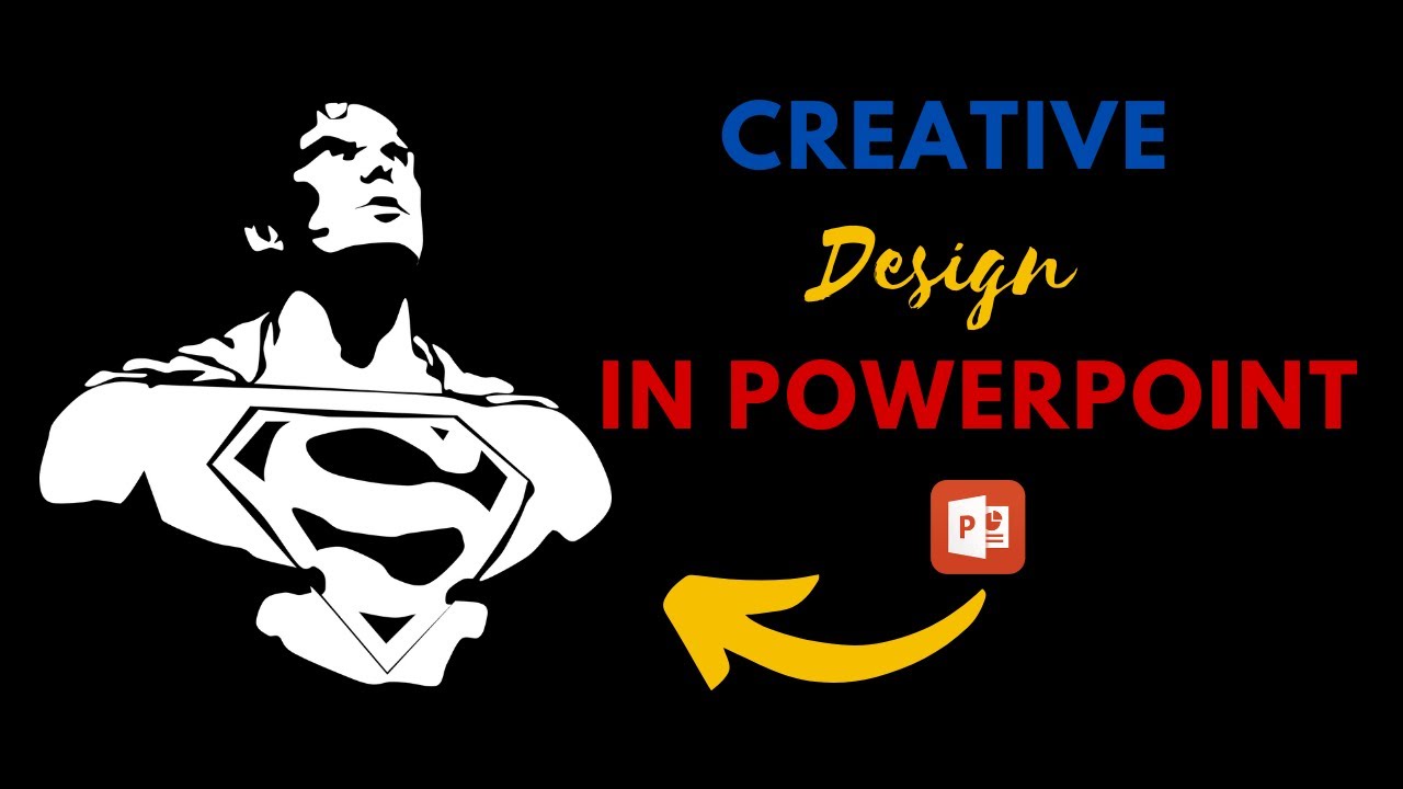 Superman Design in PowerPoint #superman #design #tutorials #creative # ...