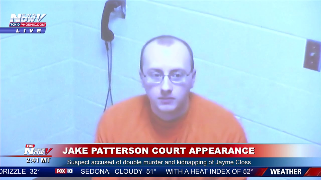 KIDNAPPING SUSPECT: Jake Patterson First Court Appearance - Jayme Closs ...
