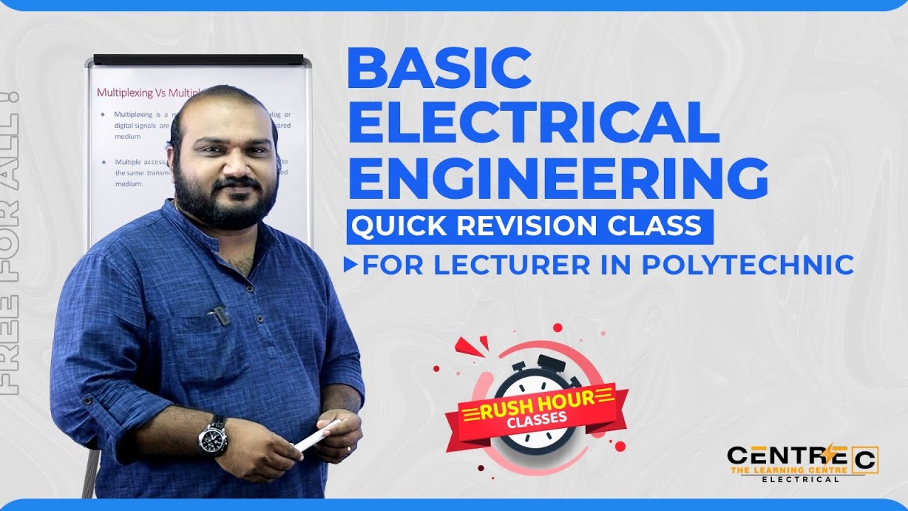 Basic Electrical Engineering | Quick Revision Class | Rush Hour ...