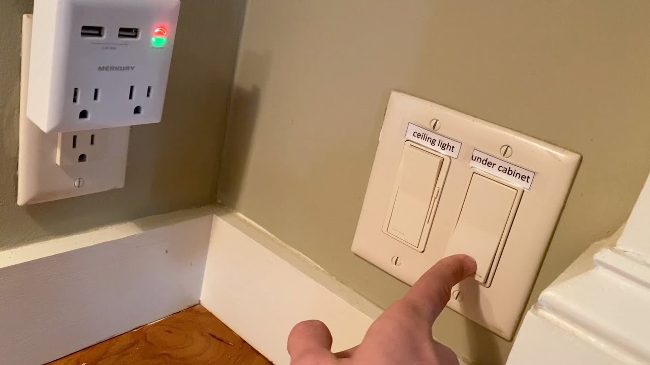 The Switches In My Beach House - YouTube
