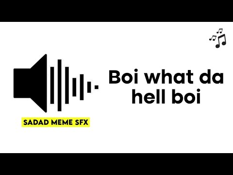 "Boi what da hell boi" (edit) - Sound effect - YouTube