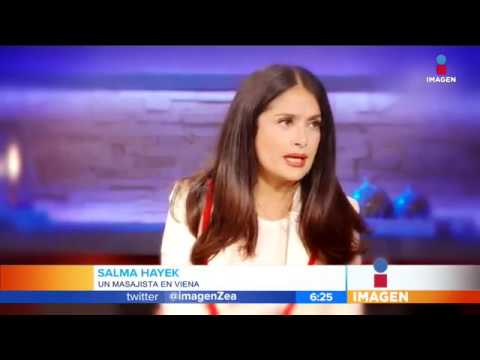 ¡Masajista se desnuda mientras estaba con Salma Hayek! | Noticias con Francisco Zea