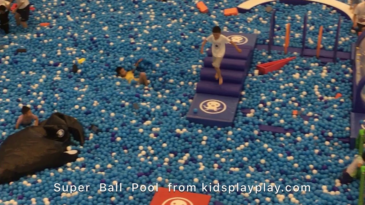 super big ball pool world from kidsplayplay.com - YouTube