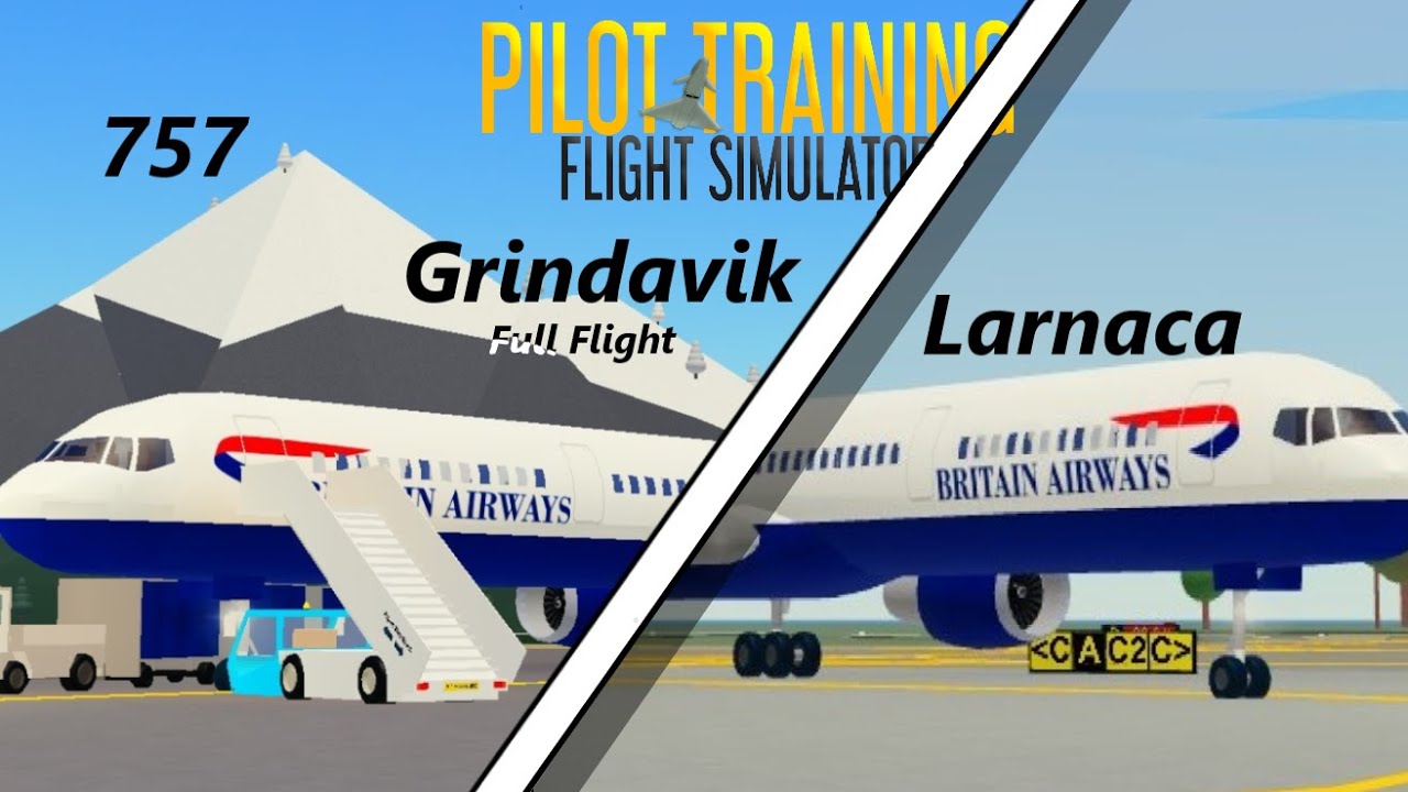 Full flight from Grindavik to Larnaca in PTFS - YouTube