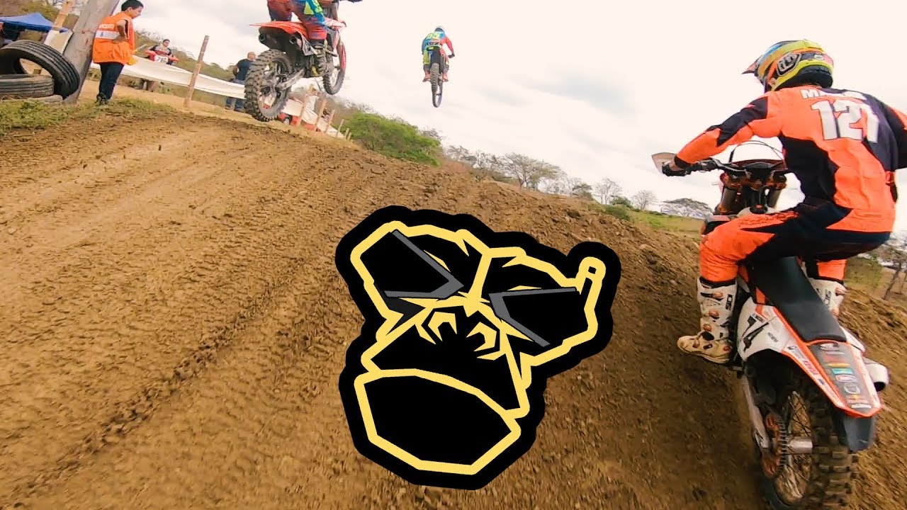 Drone on the MX TRACK | FPV Follow - YouTube