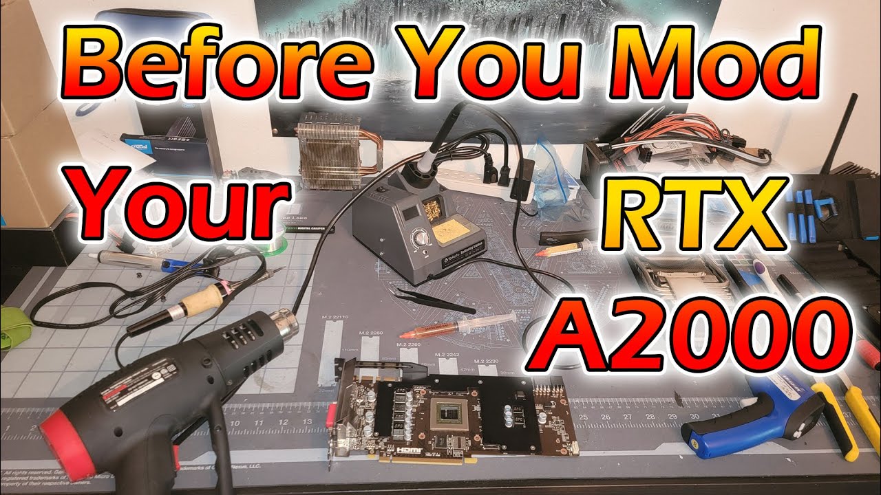 Before you try to Mod your A2000, some tips - YouTube