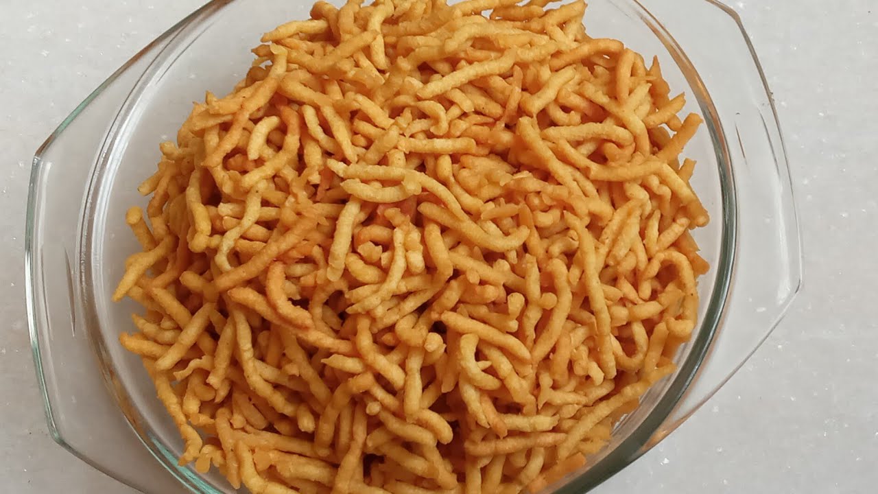 karasev | காரா சேவ் | Home made snacks - YouTube