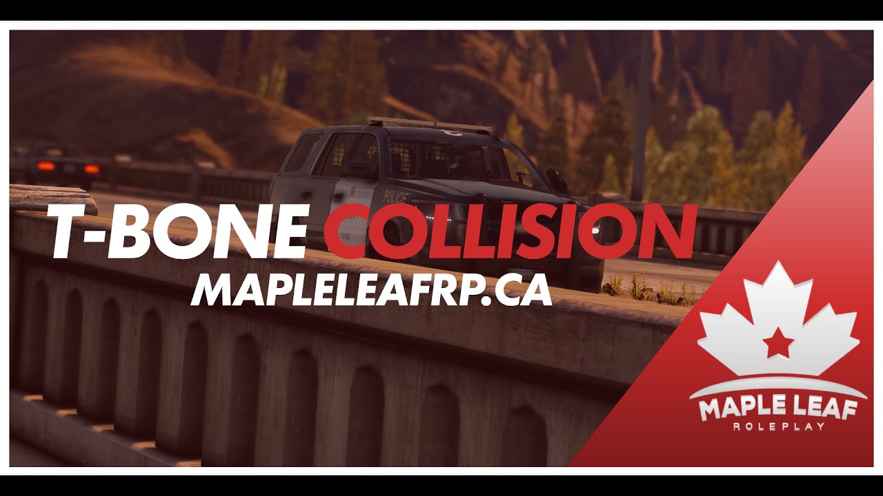 GTA 5 FiveM Roleplay - T-Bone Collision - Maple Leaf Roleplay - YouTube