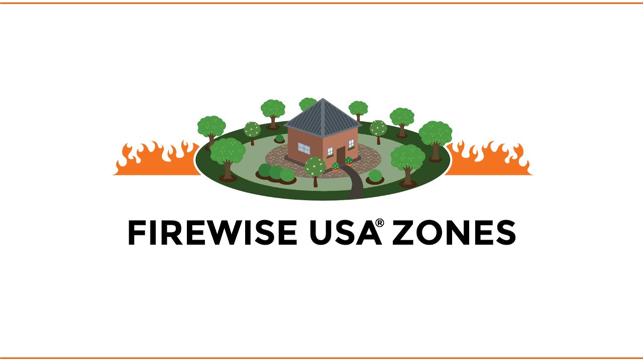 Master Gardener Firescaping Chapter: Firewise USA Zones - YouTube