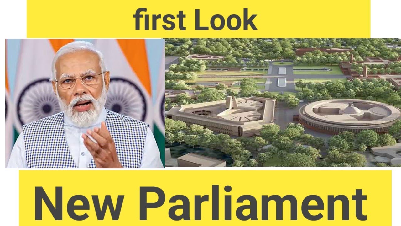 First Look of New Parliament Building | New Sansad Bhavan |First Look ...