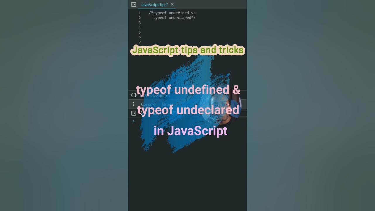Strange But True Peculiarity Of Undefined And Undeclared In Javascript Interview Shorts