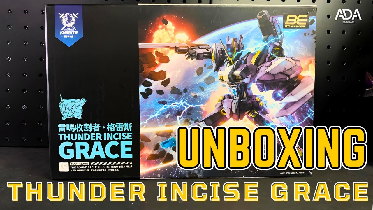 [UNBOXING] RG/BE Thunder Incise Grace by SNAA #review #gundam - YouTube