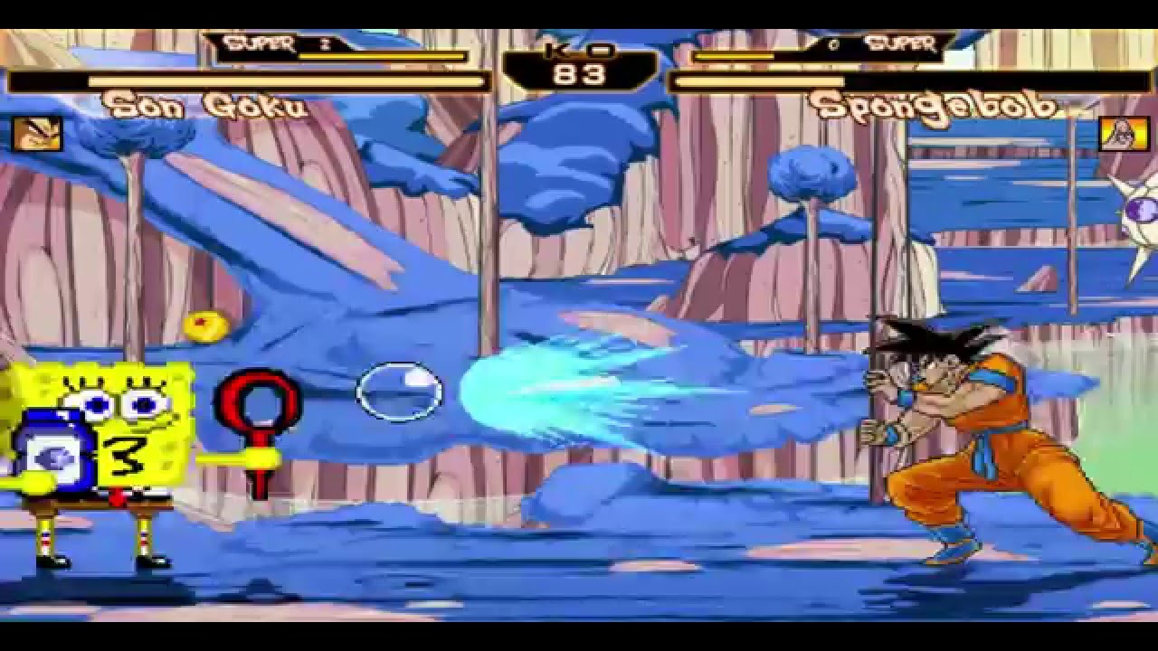 Goku vs Spongebob and Patrick - YouTube