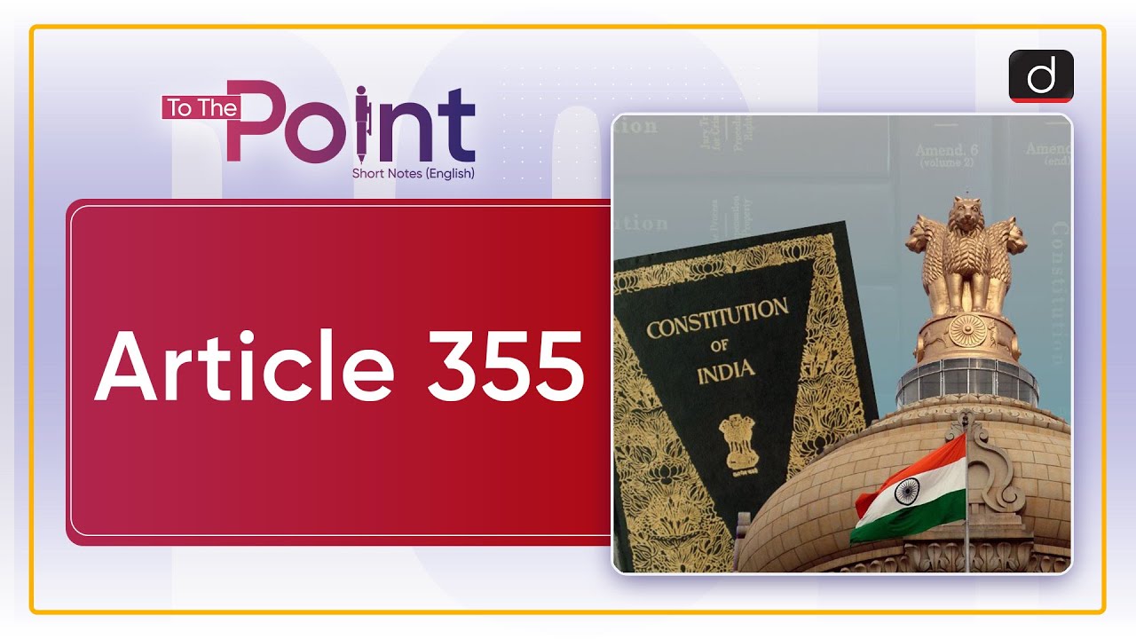 Article 355 : Meitei - To The Point | Drishti IAS English - YouTube