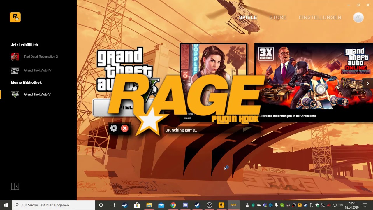 GTA 5 rage plugin hook stürzt ab - YouTube