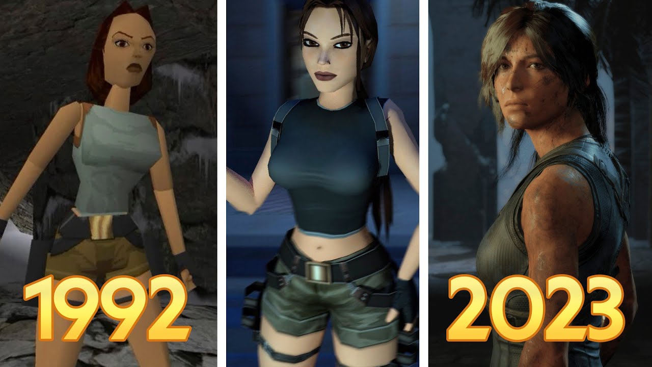 The Evolution of Tomb Raider Games - YouTube