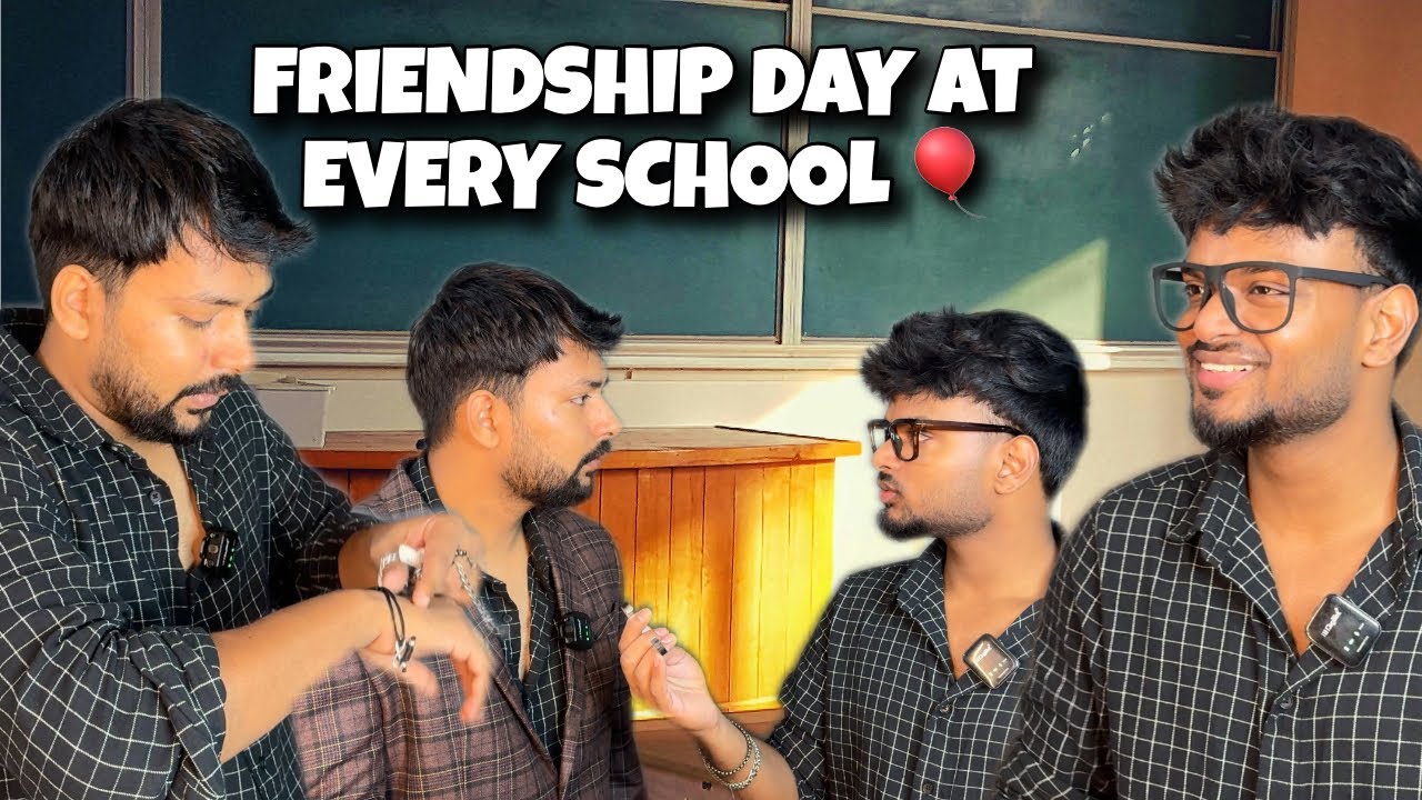 TYPES OF STUDENTS ON FRIENDSHIP DAY 😂| VR VINES - YouTube