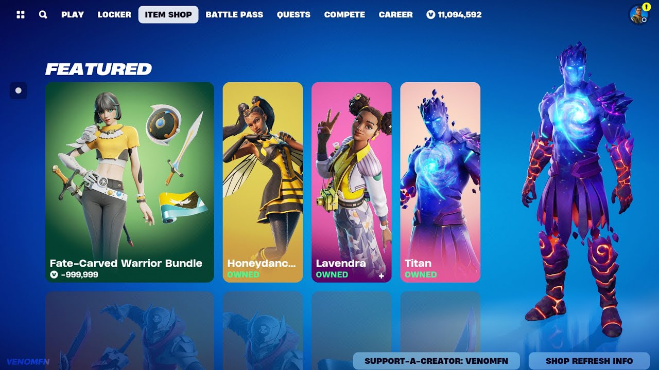 NEW Fortnite Item Shop Cosmetics Added in v29.40 Showcase - YouTube