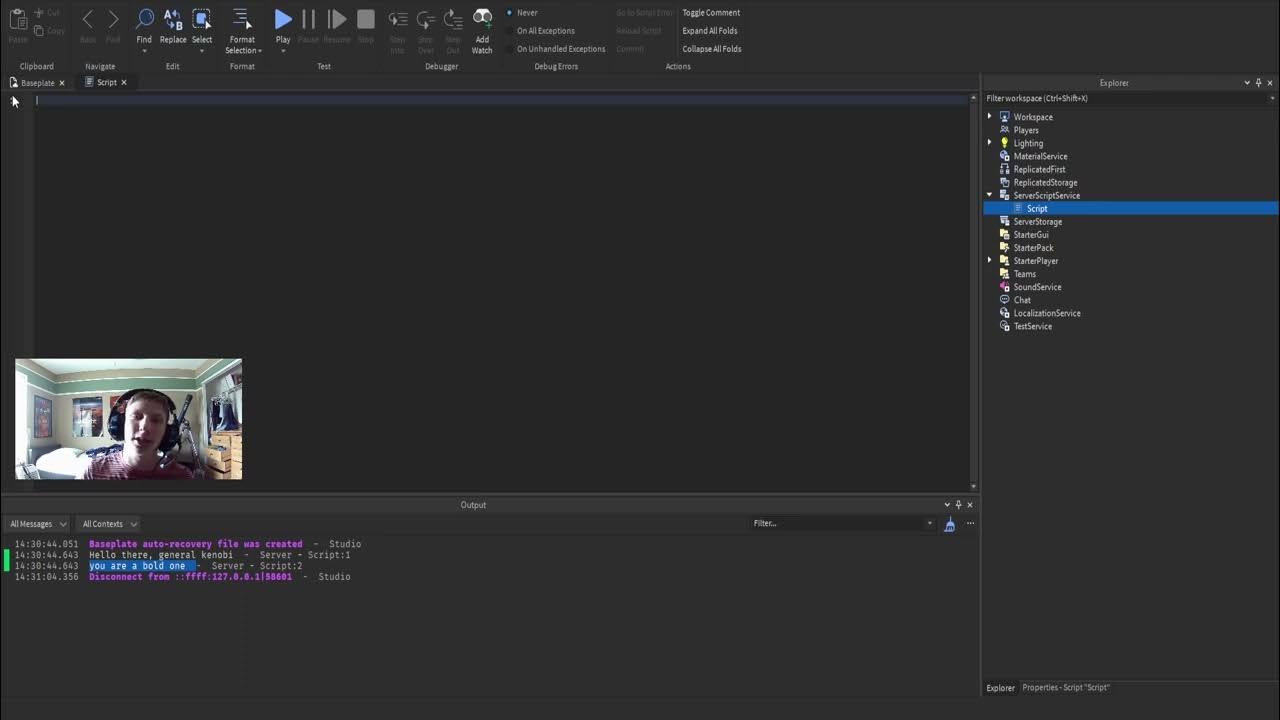 Roblox Beginner Scripting Tutorial Series | Episode 1 | Datatypes And Math Operations - YouTube