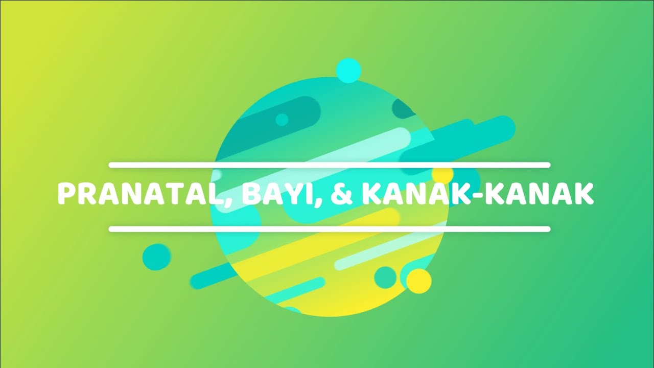 MASA PRANATAL SAMPAI MASA KANAK-KANAK AKHIR - YouTube