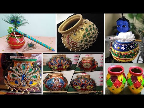 Easy matki decoration idea / matki decoration ideas for Janmashtami ...