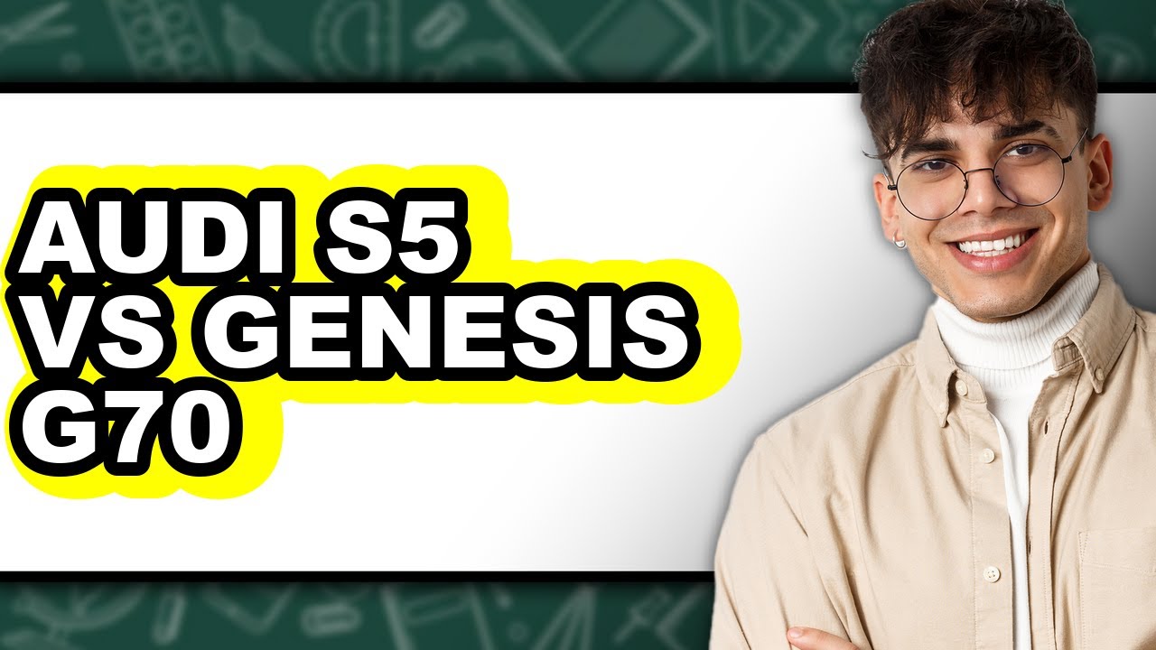 Audi S5 Vs Genesis G70 - Full Comparison - YouTube