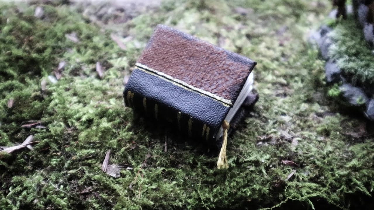 📖 Miniature Book Binding 📖 - YouTube