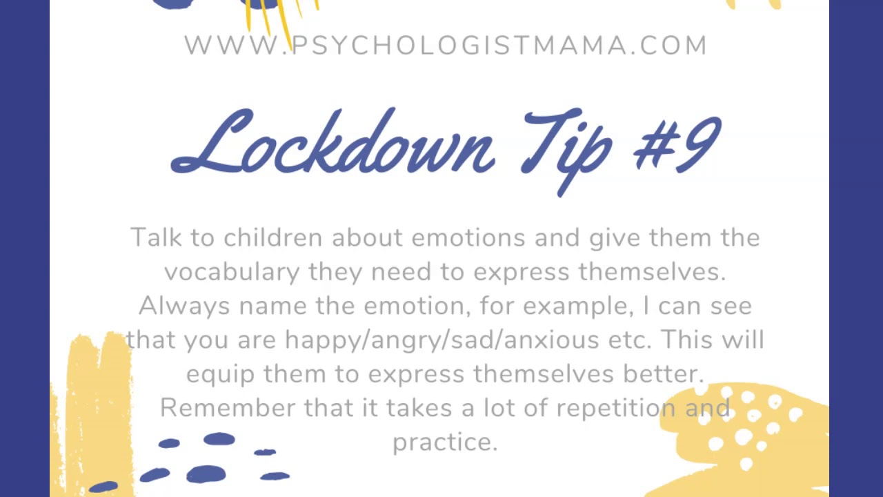 Top 20 Lockdown Tips - YouTube