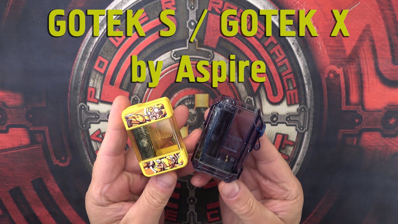 Ревю на Gotek S / Gotek X by Aspire - YouTube