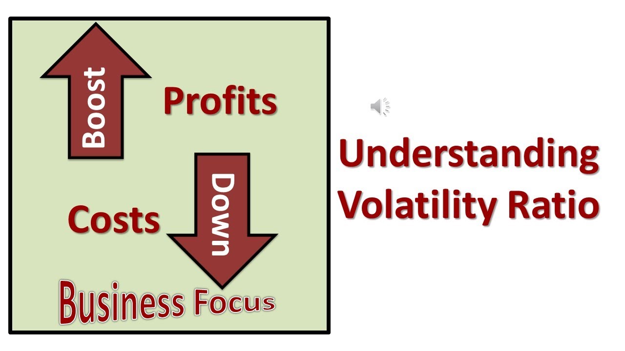 Understanding Volatility Ratio - YouTube