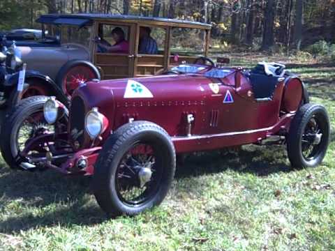 Brass Era Antique Car Meet Oct 2013 - Alfa Romeo Racer, Morgan Trikes ...