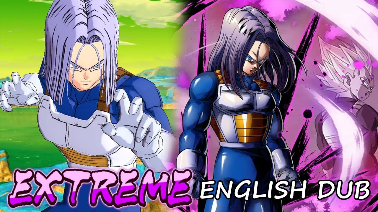 EX Trunks English Dub Showcase - Dragon Ball Legends - YouTube