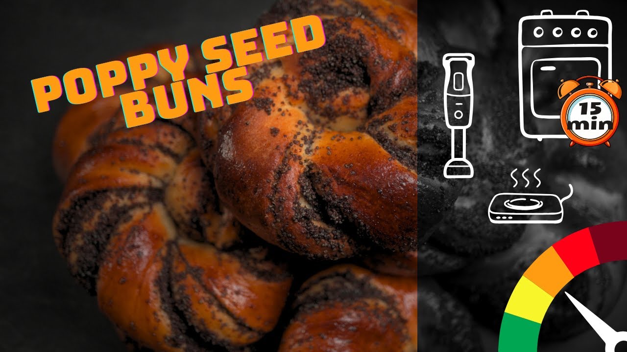 How to Make Poppy Seed Buns - YouTube