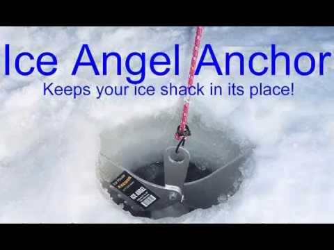 digger ANCHOR for ICE FISHING - portable equipment - YouTube