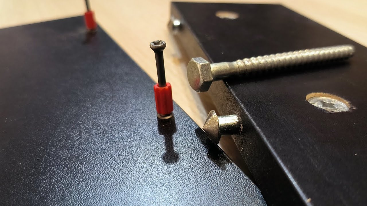 Useful homemade made from a bolt - YouTube