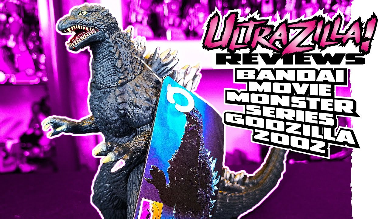 BANDAI MOVIE MONSTER SERIES GODZILLA 2002 | Review 2334 - YouTube