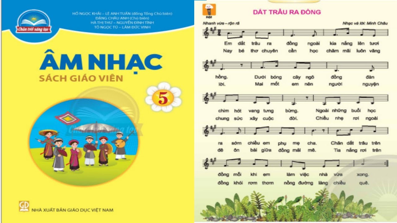 Dắt Trâu ra đồng | Âm nhạc lớp 5 Chân trời sáng tạo | Đào Phương Vũ ...