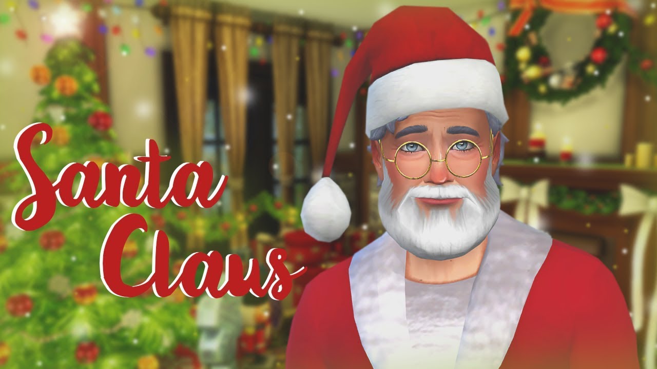 The Sims 4 Создание персонажа | Санта Клаус | Santa Claus 🎅 - YouTube