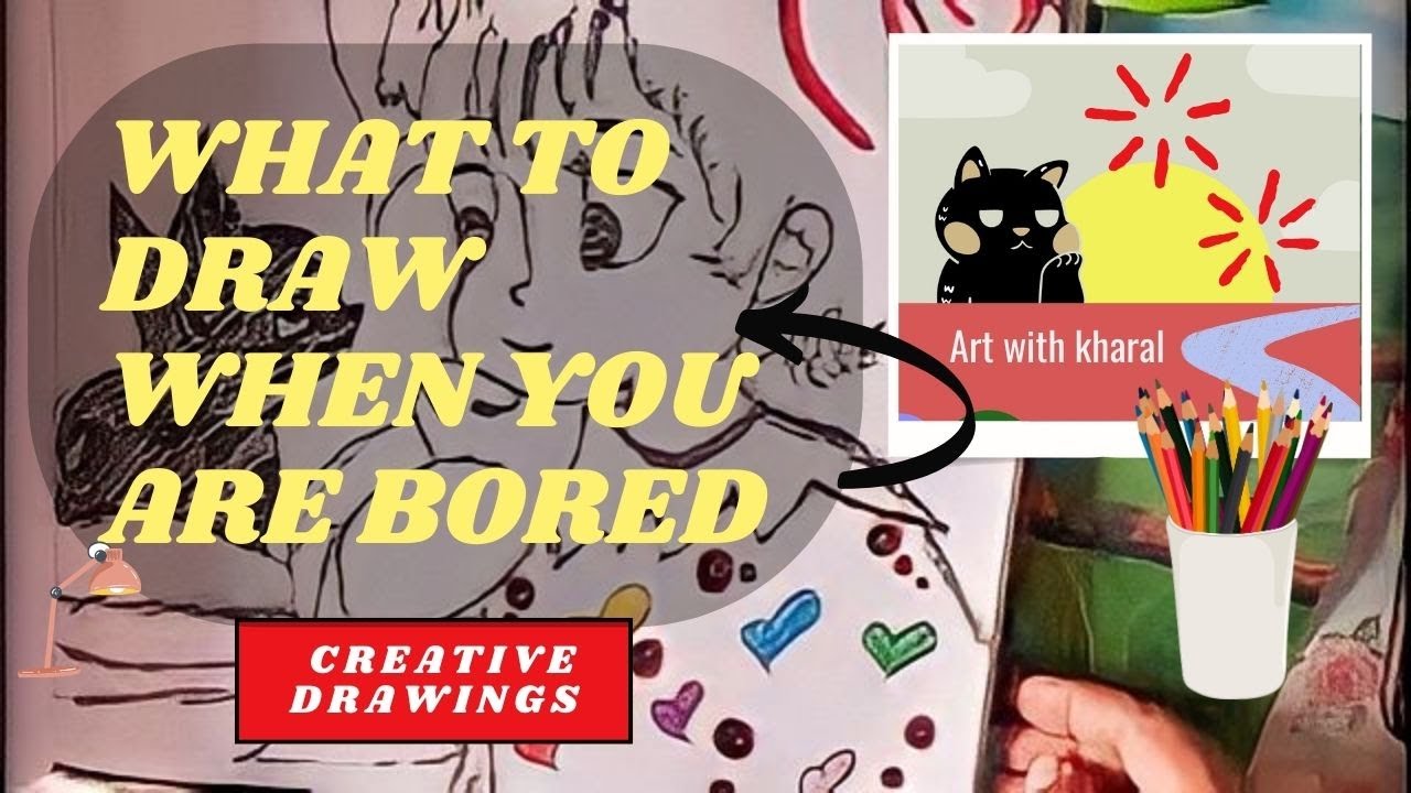 How to draw | drawing ideas when you are bored | cute drawings | Art ...
