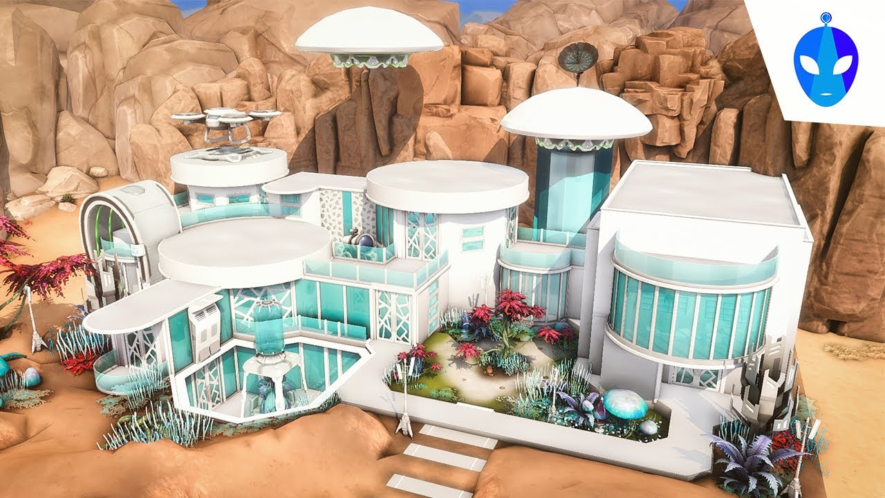 MANSÃO MODERNA DE ALIEN - ALIEN COLLAB| THE SIMS 4 -NOCC- - YouTube
