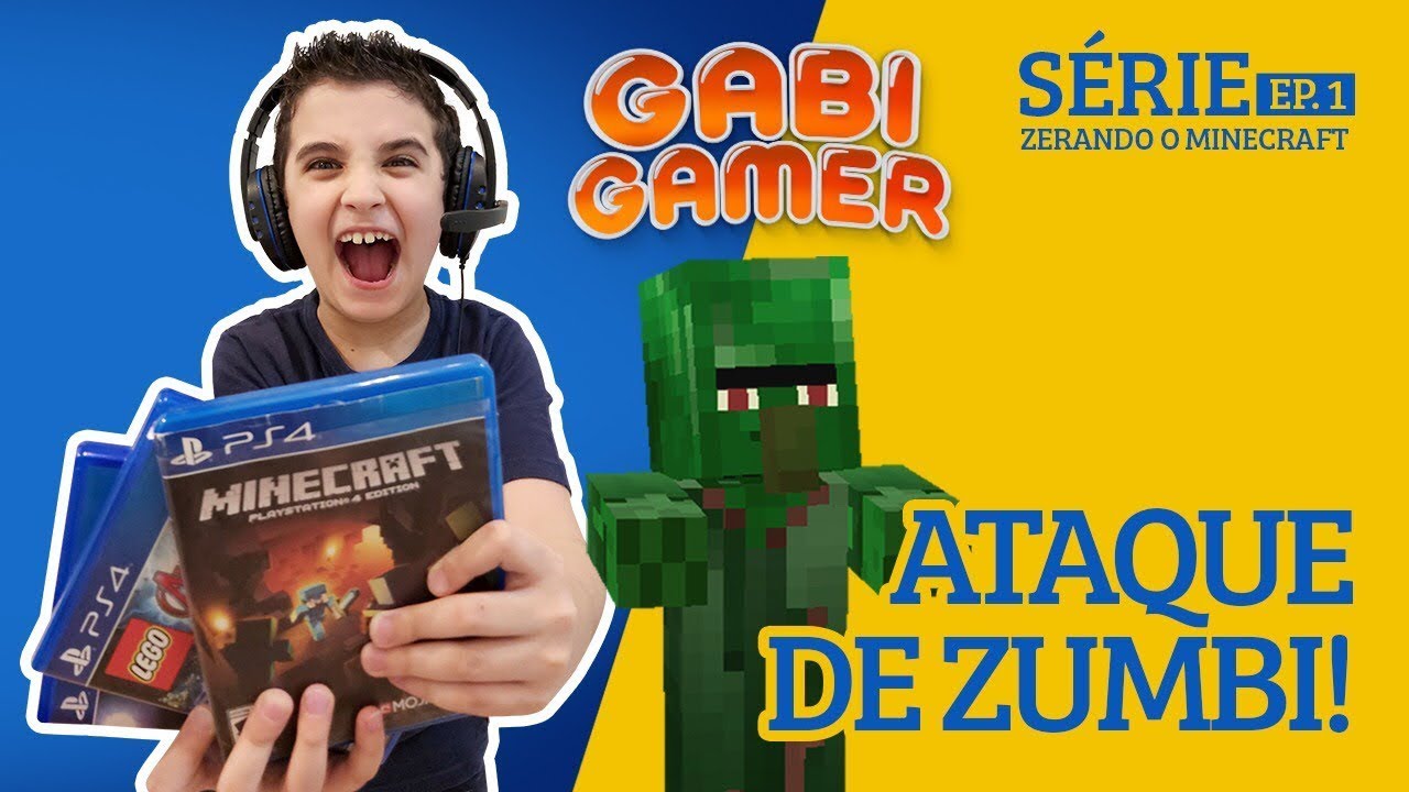 Minecraft: Um ZUMBI me atacou no Minecraft - Série #1 - YouTube