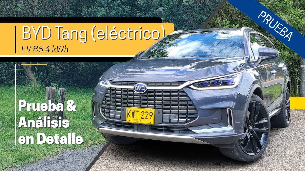 BYD Tang EV (eléctrico) - Prueba & Análisis en Detalle - YouTube