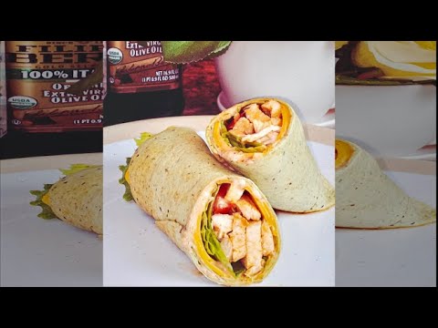 Unbelievably Delicious Cajun Chicken Wrap--You'll Never Guess How Easy ...