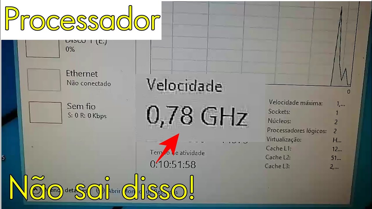 COMO DESTRAVAR O CLOCK DO SEU PROCESSADOR! (processador travado em ...