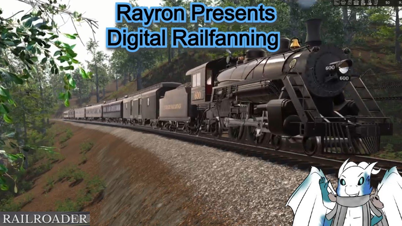The Atlantic 600 Steam Engine crosses the grade |Railroader | Digital ...