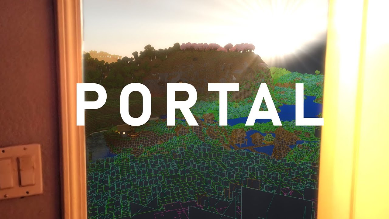 Minecraft Portal - Blender Tutorial - YouTube