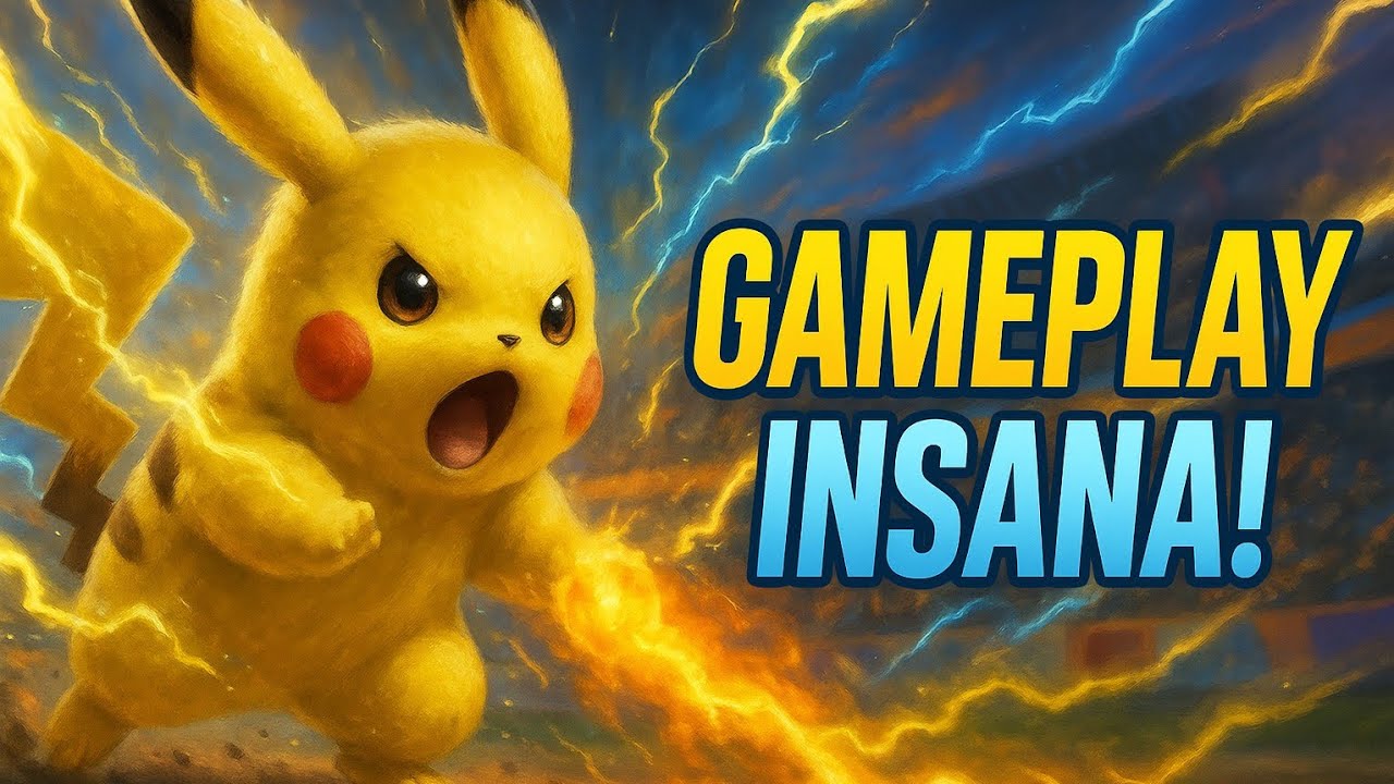 ⚡ Pikachu INSANO no Pokémon Unite | Gameplay Completa - YouTube