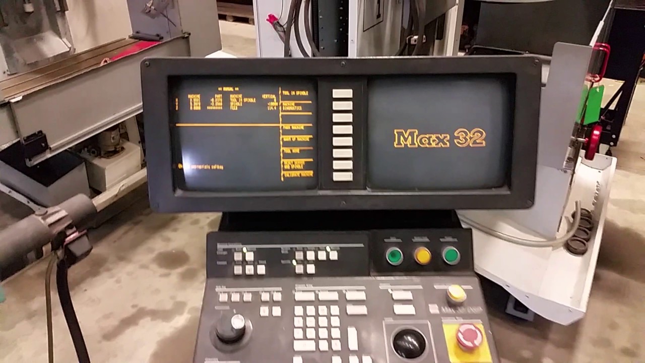 12387 Hurco KM3 CNC www vanderzielmachinery com - YouTube