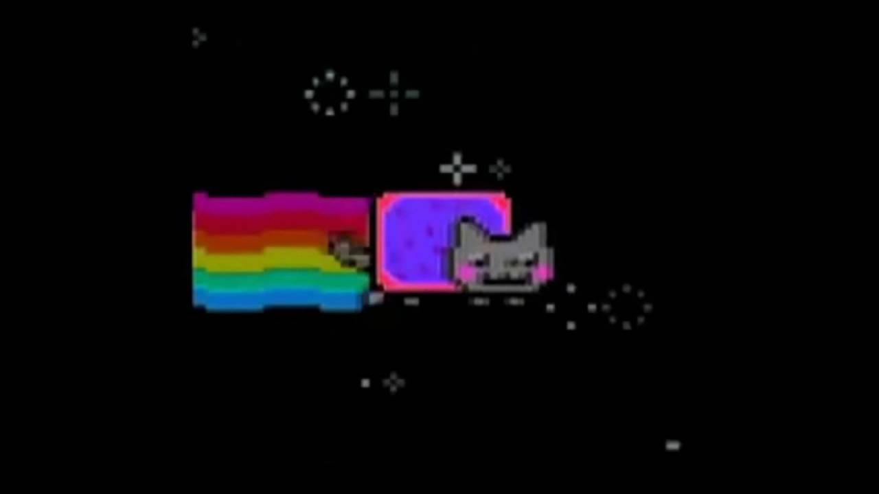 Nyan Cat Pop Up Screamers Around The Performation - Neon - YouTube